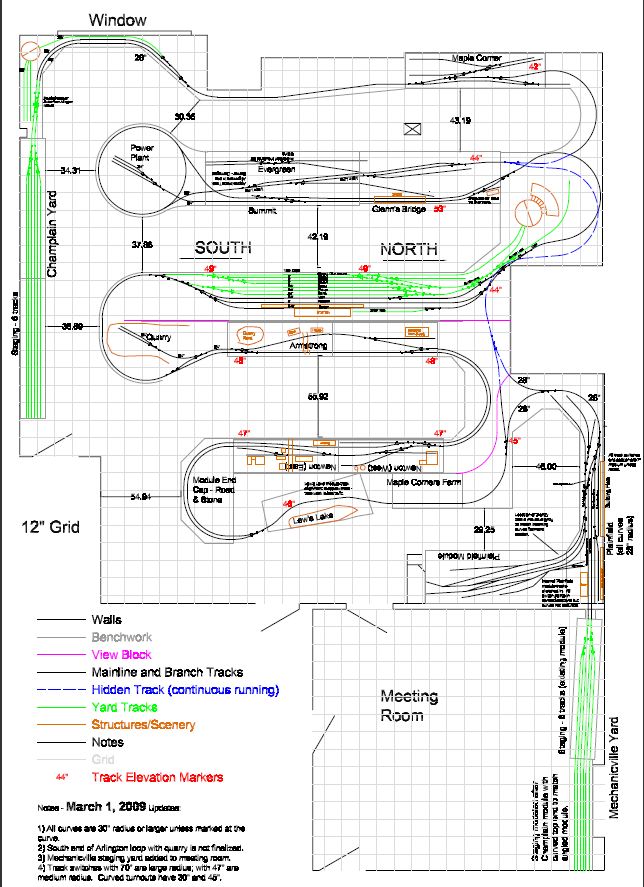 HO Scale Main Layout – NWV Model Railroad Association